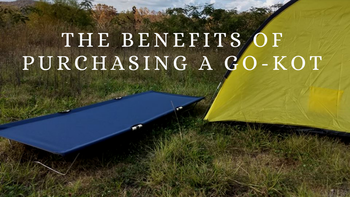 The Benefits of Purchasing a GO-KOT® – CampingCot.com